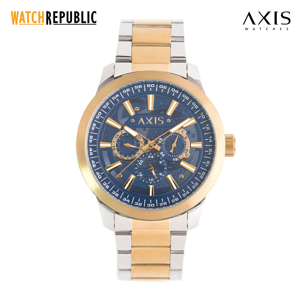 Axis Charles Multifunction 45mm Stainless Steel Band – Watch Republic PH