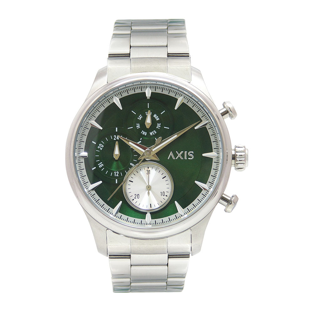 Axis Ford Multifunction 44mm Stainless Steel Band – Watch Republic PH