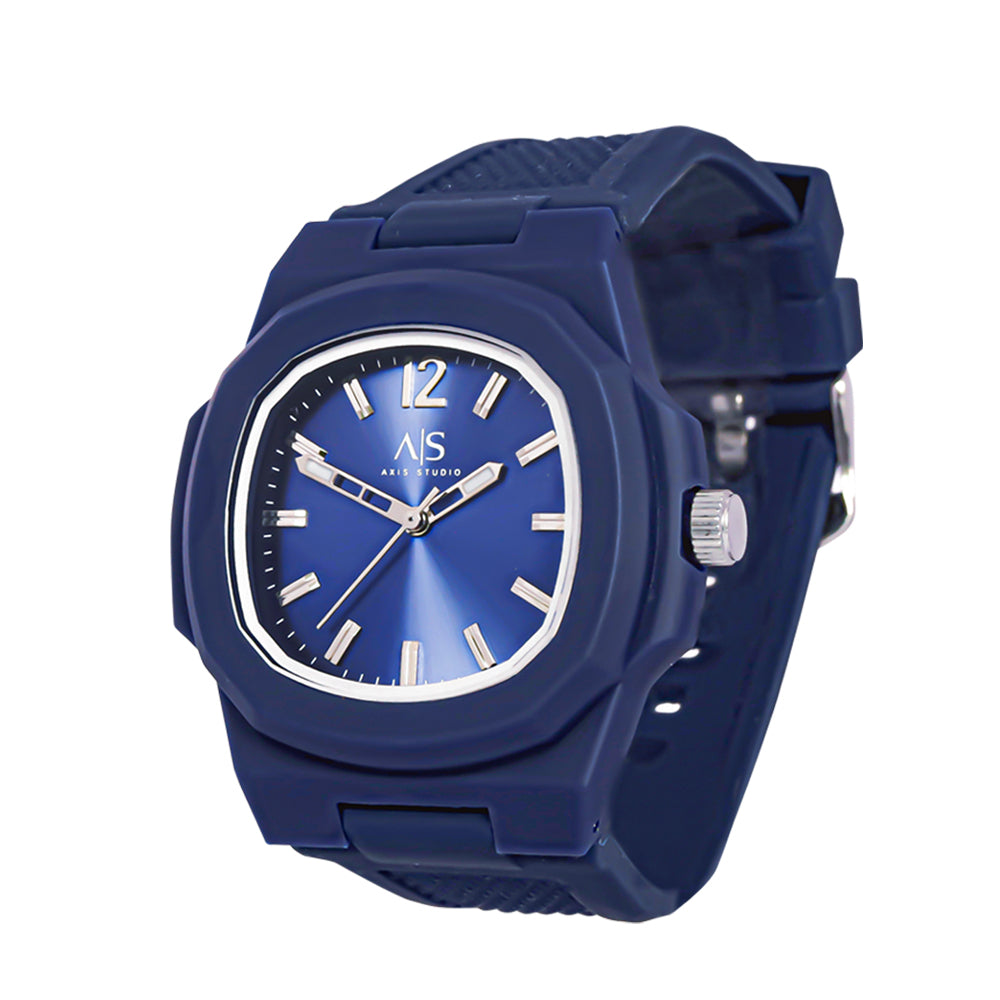 Axis Basic 3-Hand 43mm Rubber Band – Watch Republic PH