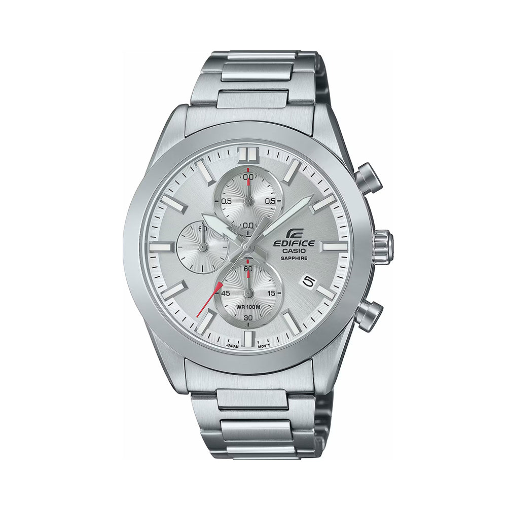Casio Edifice Standard Chronograph 41mm Stainless Steel Band – Watch ...