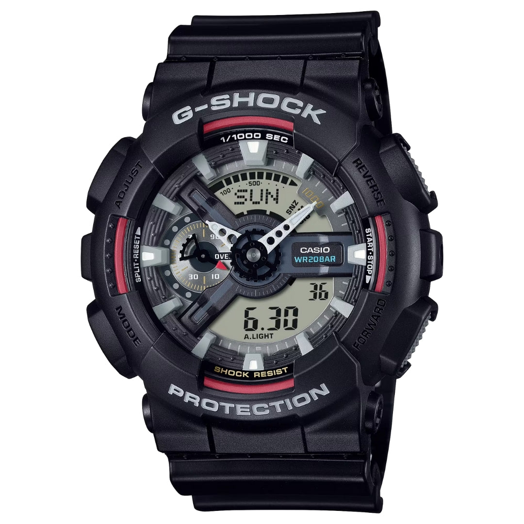 Casio G-Shock (Ga-110Rl-1Adr) Anadigi 51.2mm Resin Band – Watch Republic PH