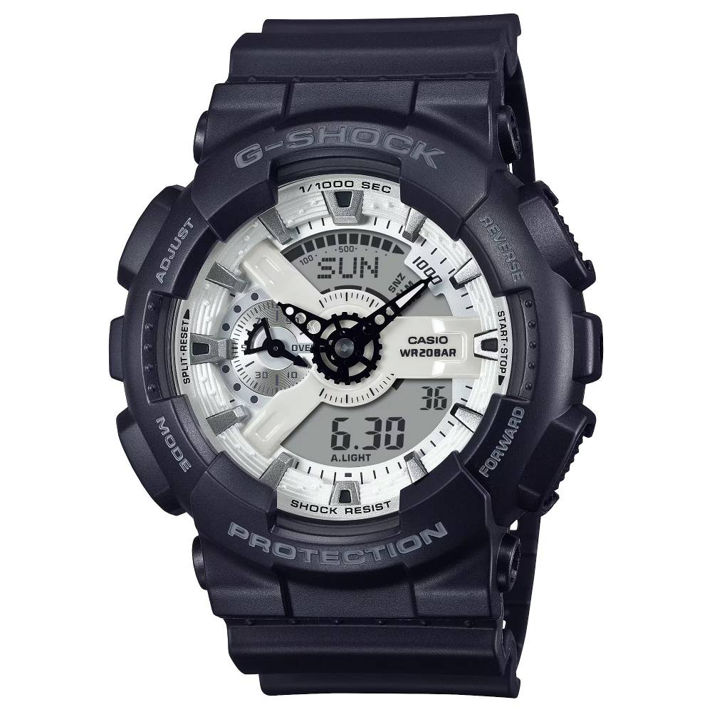 Casio Casio G-Shock (Ga-110Wd-1Adr) Anadigi 51.2mm Resin Band – Watch ...