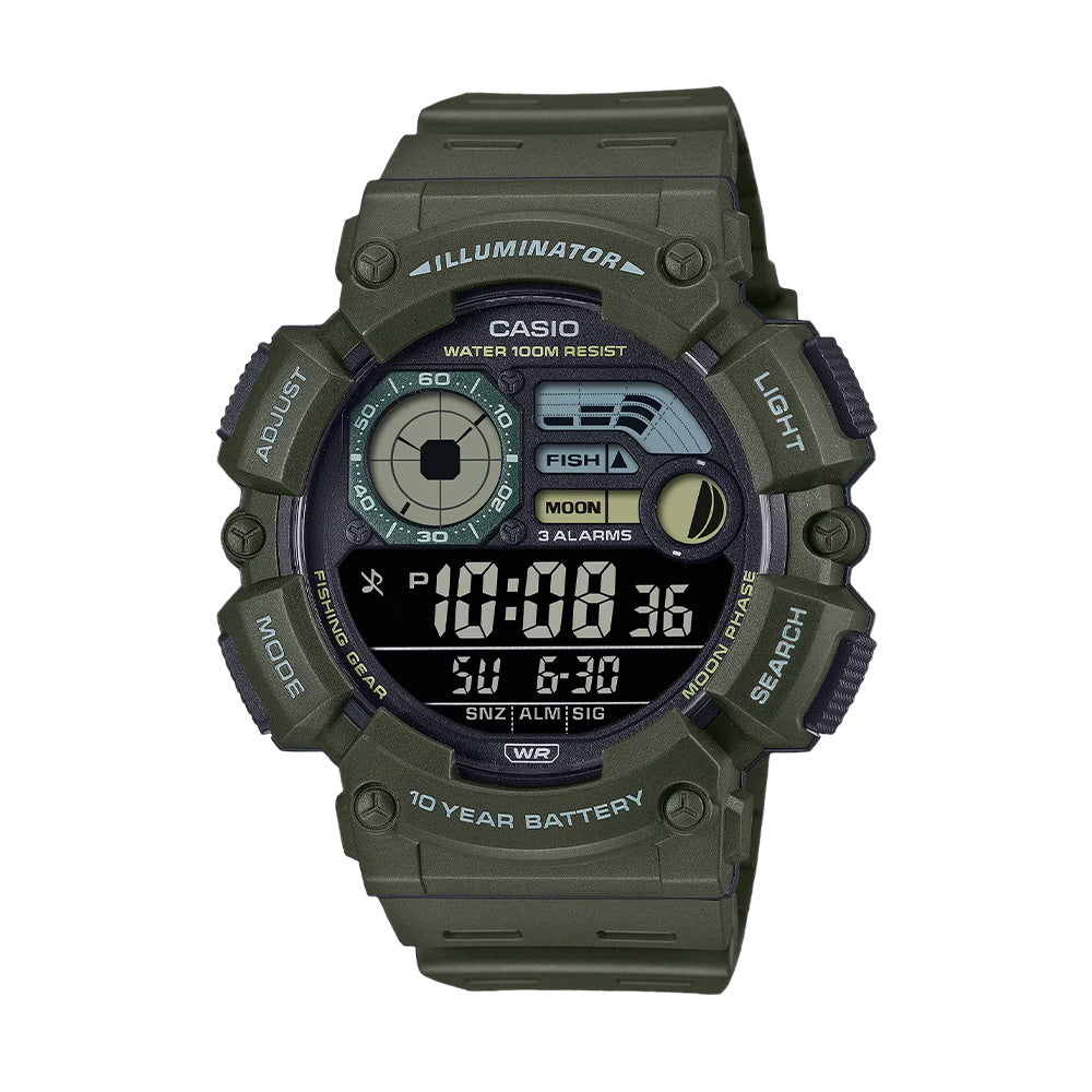 Casio Sports Digital Digital 50.1mm Resin Band – Watch Republic PH