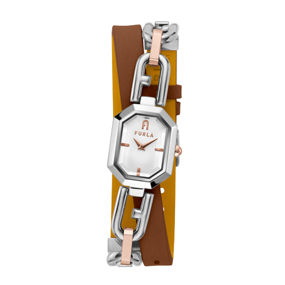 Furla Classic 3-Hand 25.6mm x 20mm Stainless Steel Band – Watch Republic PH