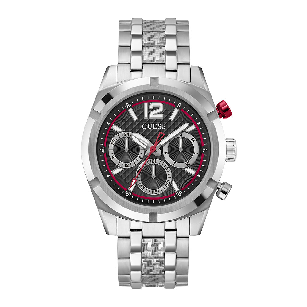 Guess Sport Multifunction 44mm Stainless Steel Band – Watch Republic PH