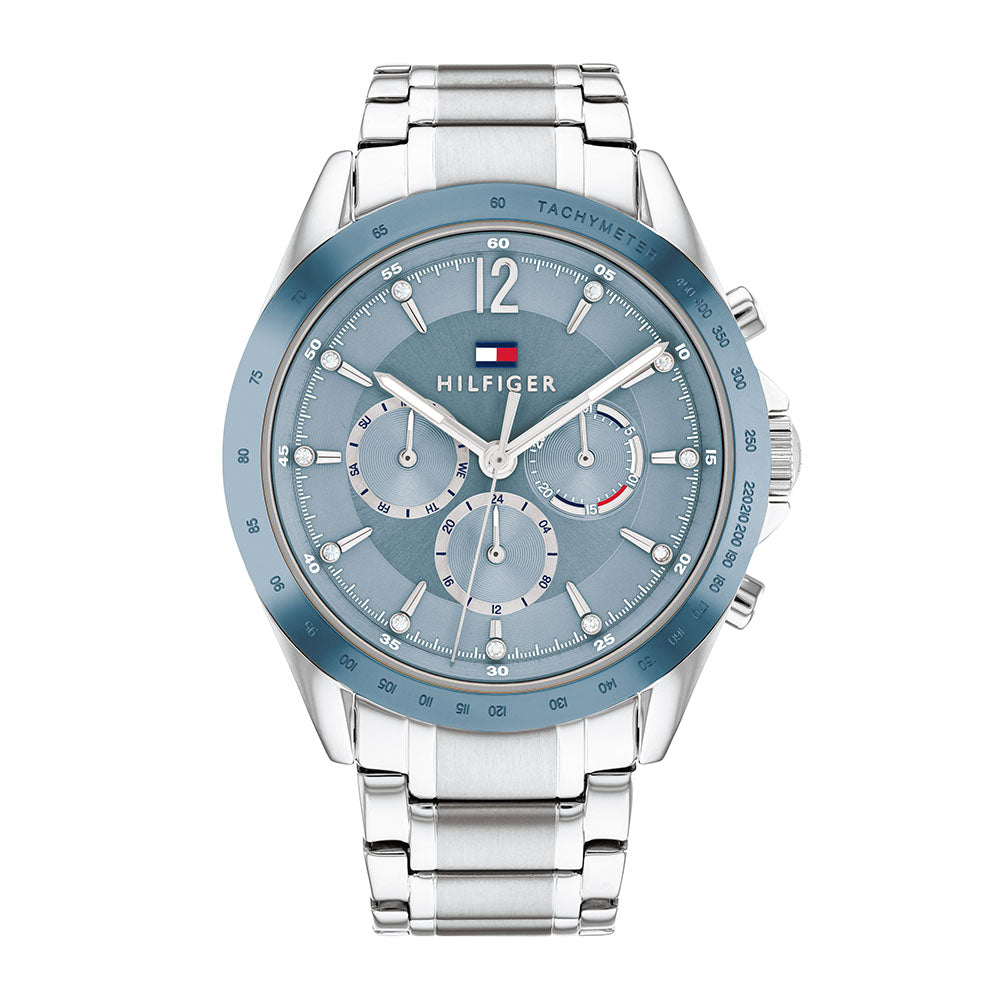 Tommy Hilfiger Kenzie Multifunction 40mm Stainless Steel Band – Watch ...