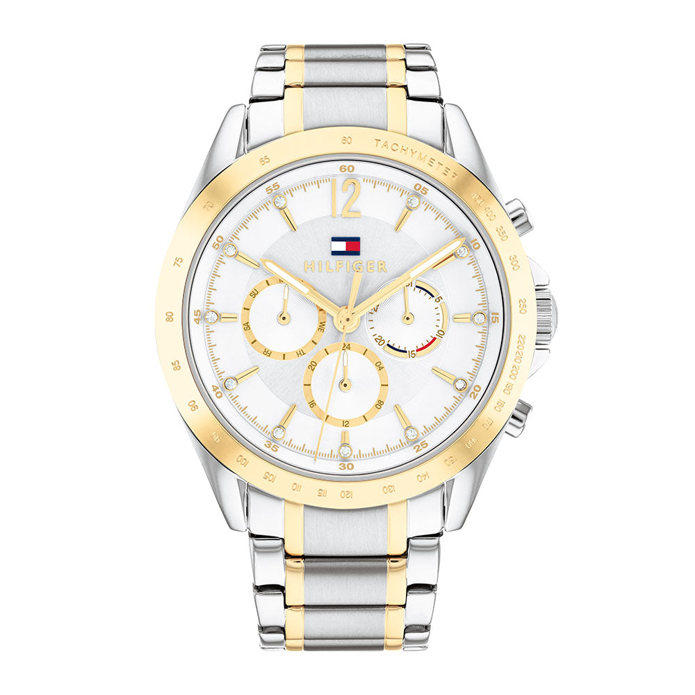Tommy Hilfiger Kenzie Multifunction 40mm Stainless Steel Band – Watch ...