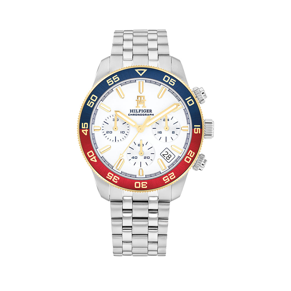 Tommy Hilfiger Th85 Chronograph 41mm Stainless Steel Band – Watch ...