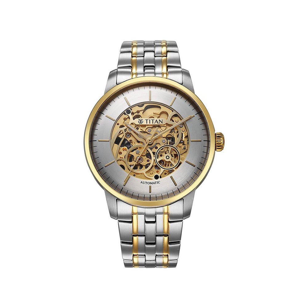 Titan Automatic Automatic 44mm Stainless Steel Band – Watch Republic PH