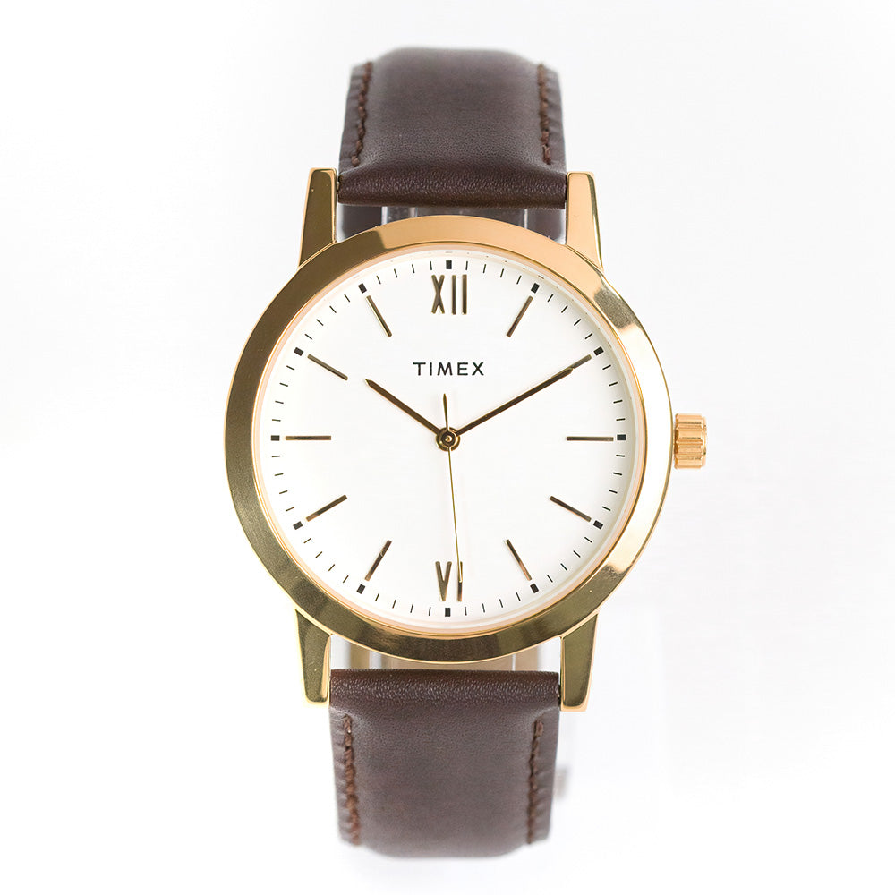 Timex T1-2 Series 3-Hand 38mm Leather Band – Watch Republic PH