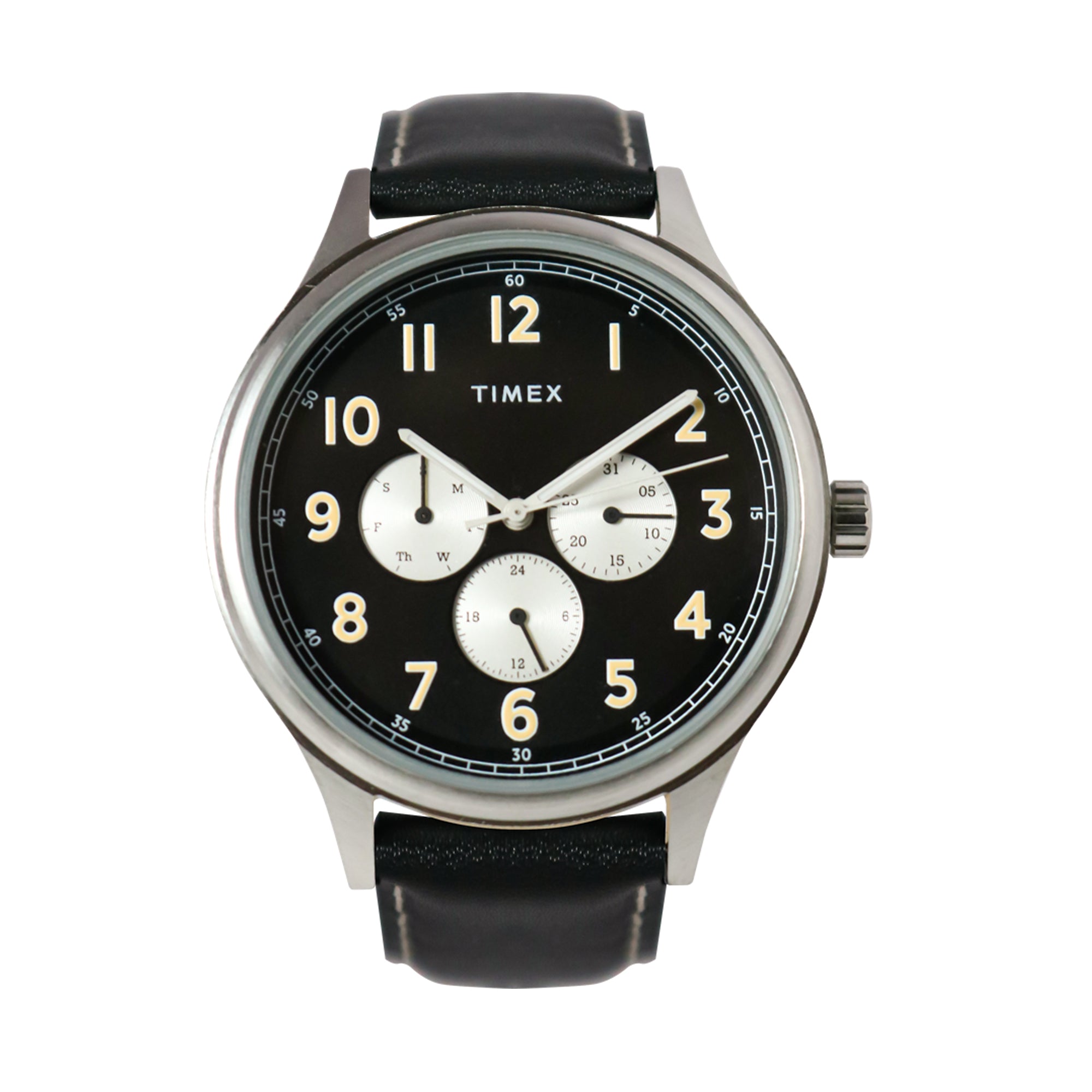 Timex Discoverer Multifunction 43mm Leather Band – Watch Republic PH