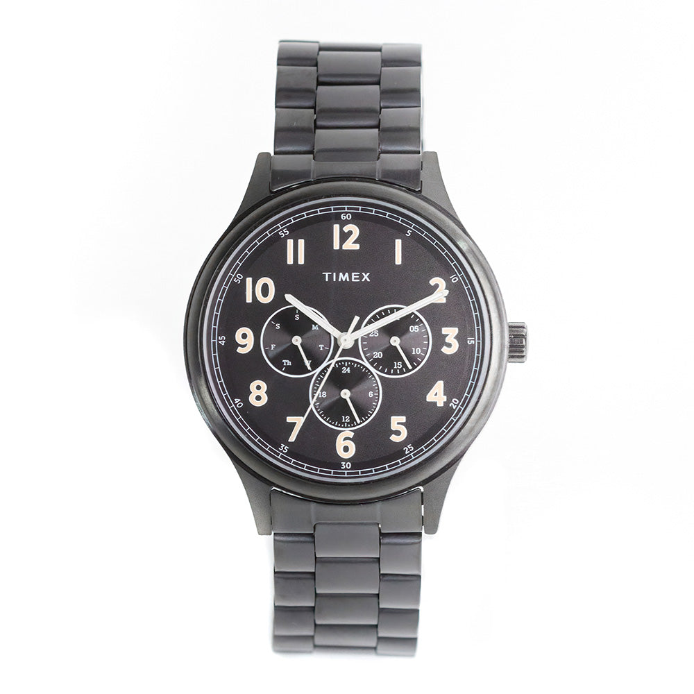 Timex Discoverer Multifunction 43mm Stainless Steel Band – Watch ...