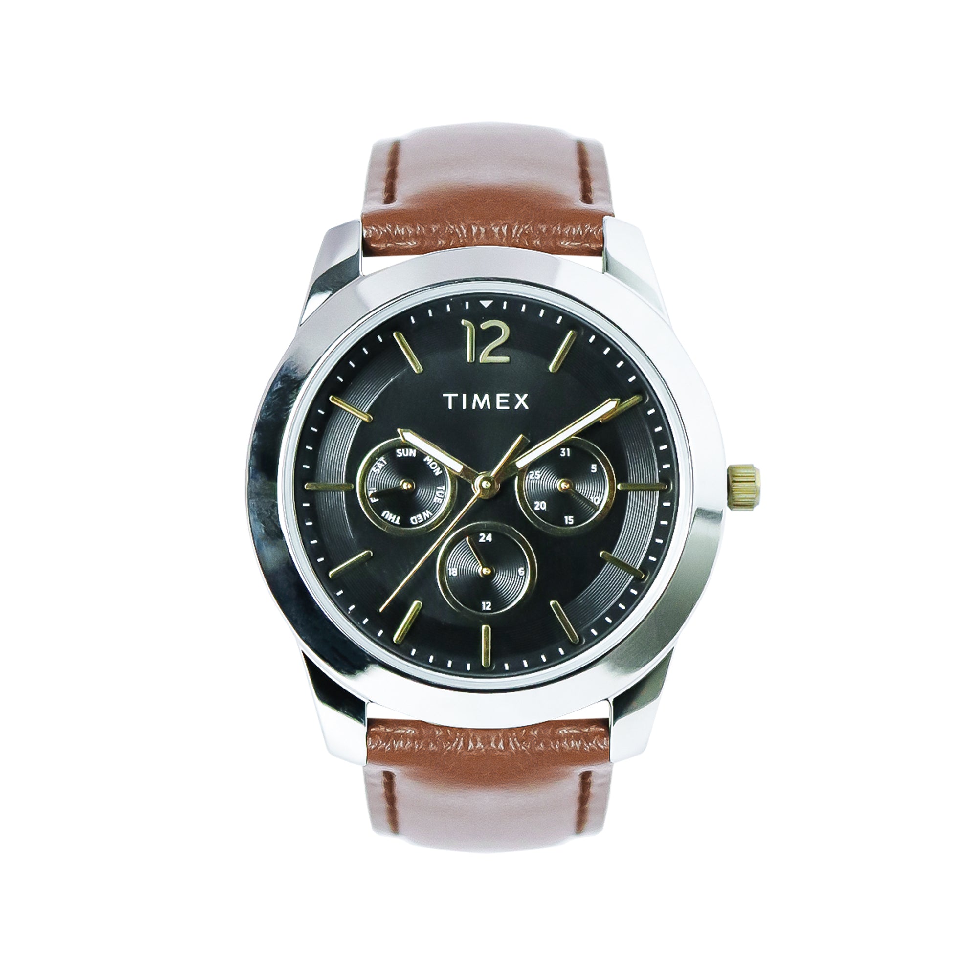 Timex Alexander Multifunction 40mm Leather Band – Watch Republic PH