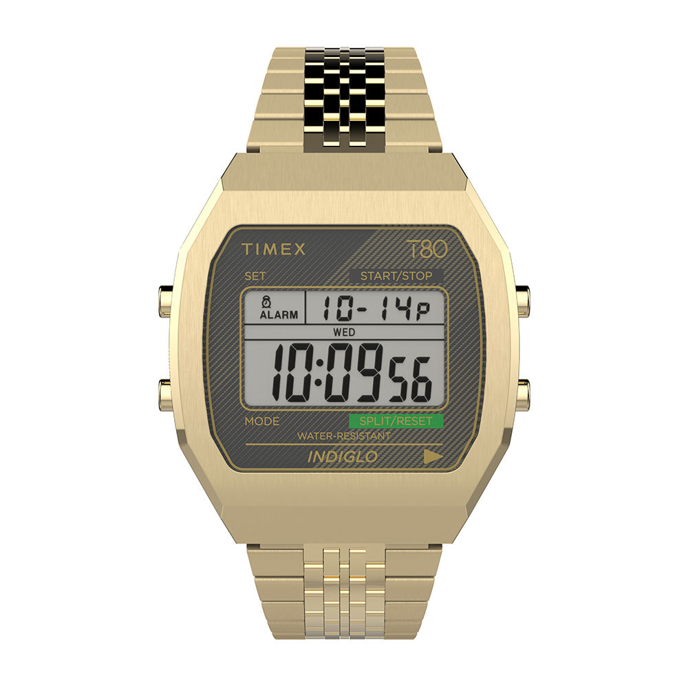 Timex Timex 80 Digital 34mm Stainless Steel Band – Watch Republic PH