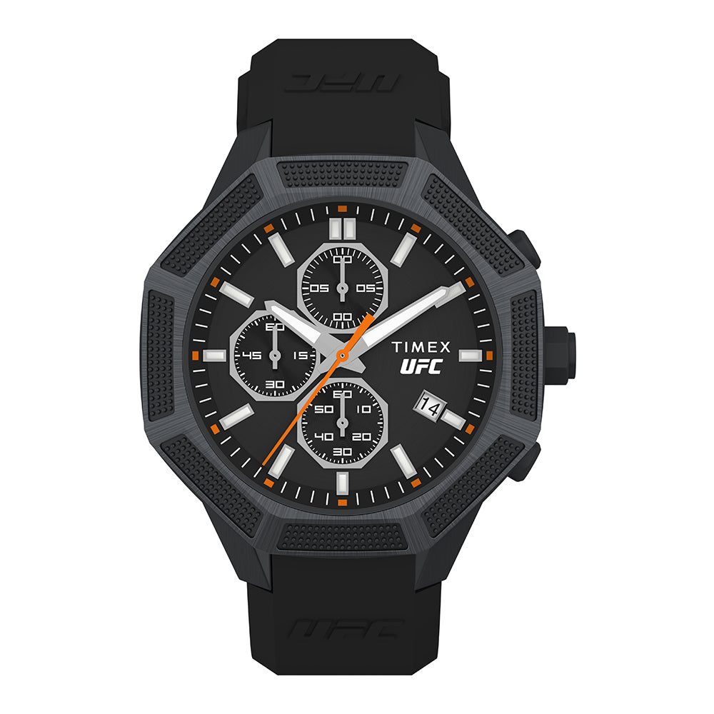 Timex Timex Ufc King Multifunction 45mm Rubber Band – Watch Republic PH