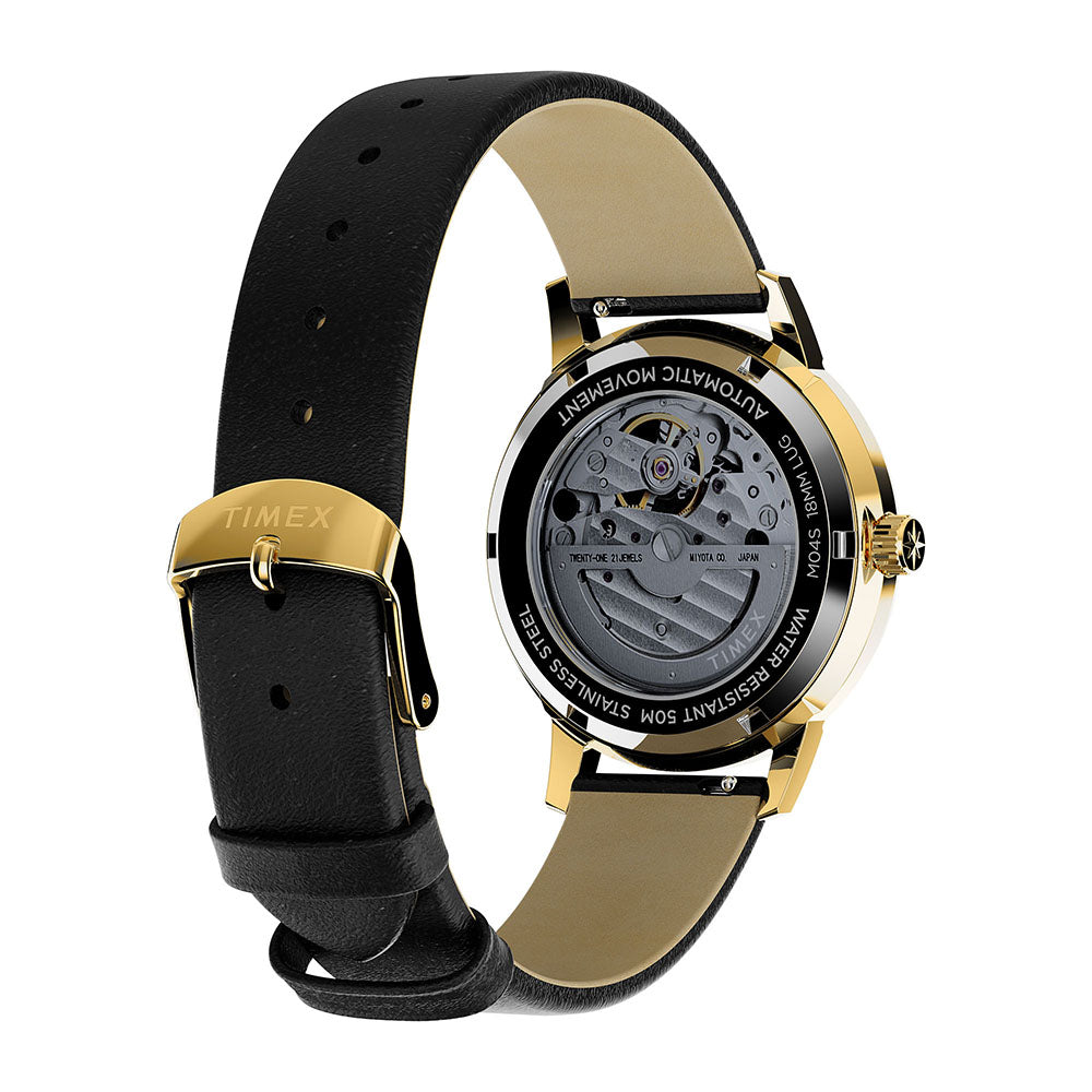 Timex Celestial Automatic Automatic 38mm Leather Band – Watch Republic PH