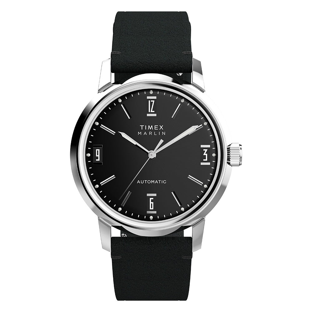 Timex Marlin Automatic Automatic 40mm Leather Band – Watch Republic PH