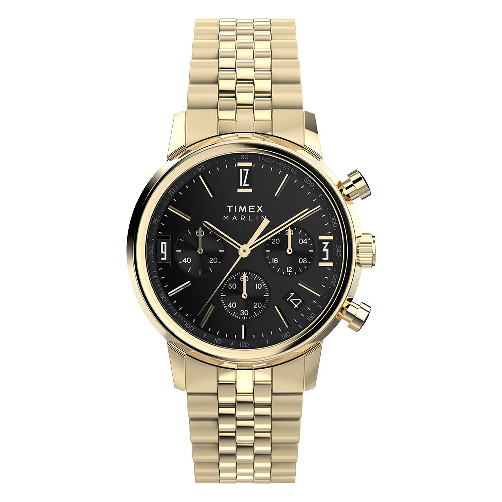 Timex Marlin Quartz 40mm Stainless Steel Band – Watch Republic PH