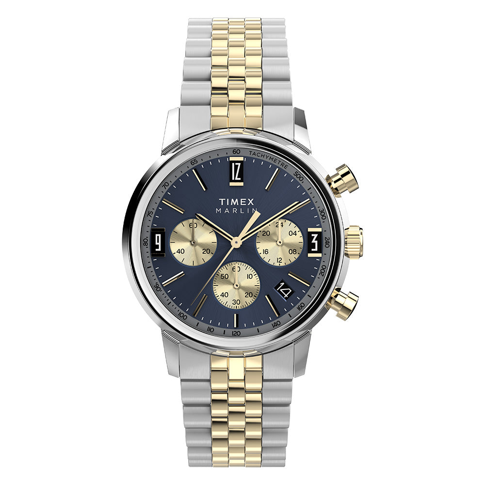 Timex Marlin Quartz 40mm Stainless Steel Band – Watch Republic PH