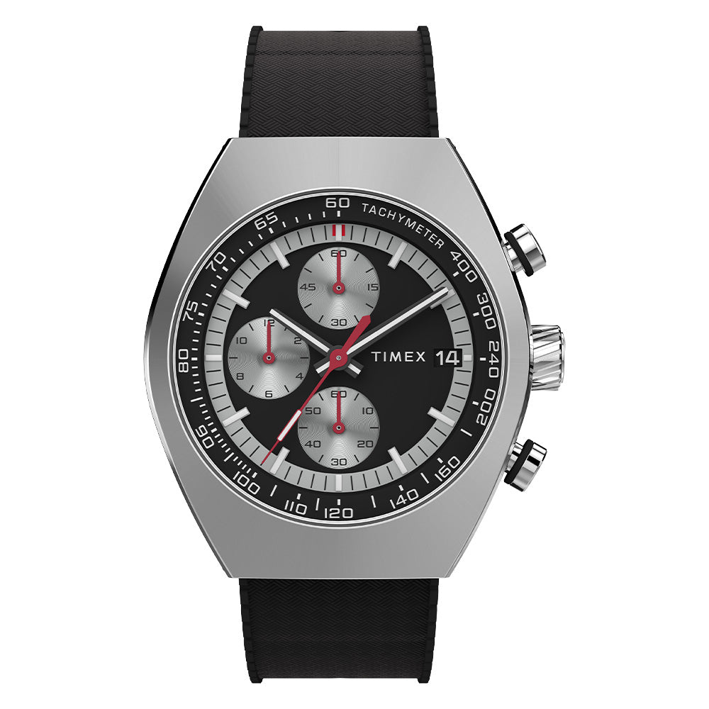 Timex Legacy Chronograph 42mm Rubber Band – Watch Republic PH