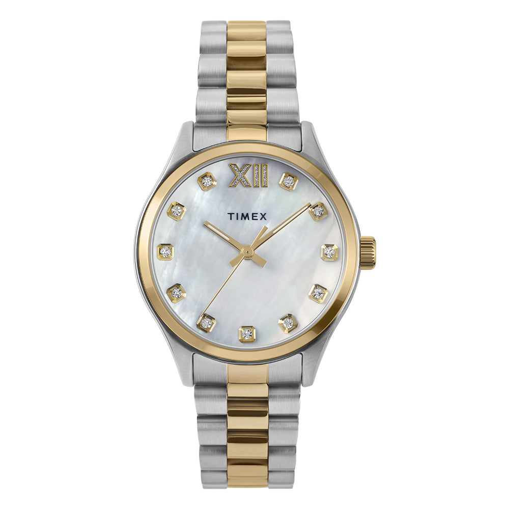 Timex Timex Legacy 3-Hand 34mm Stainless Steel Band – Watch Republic PH