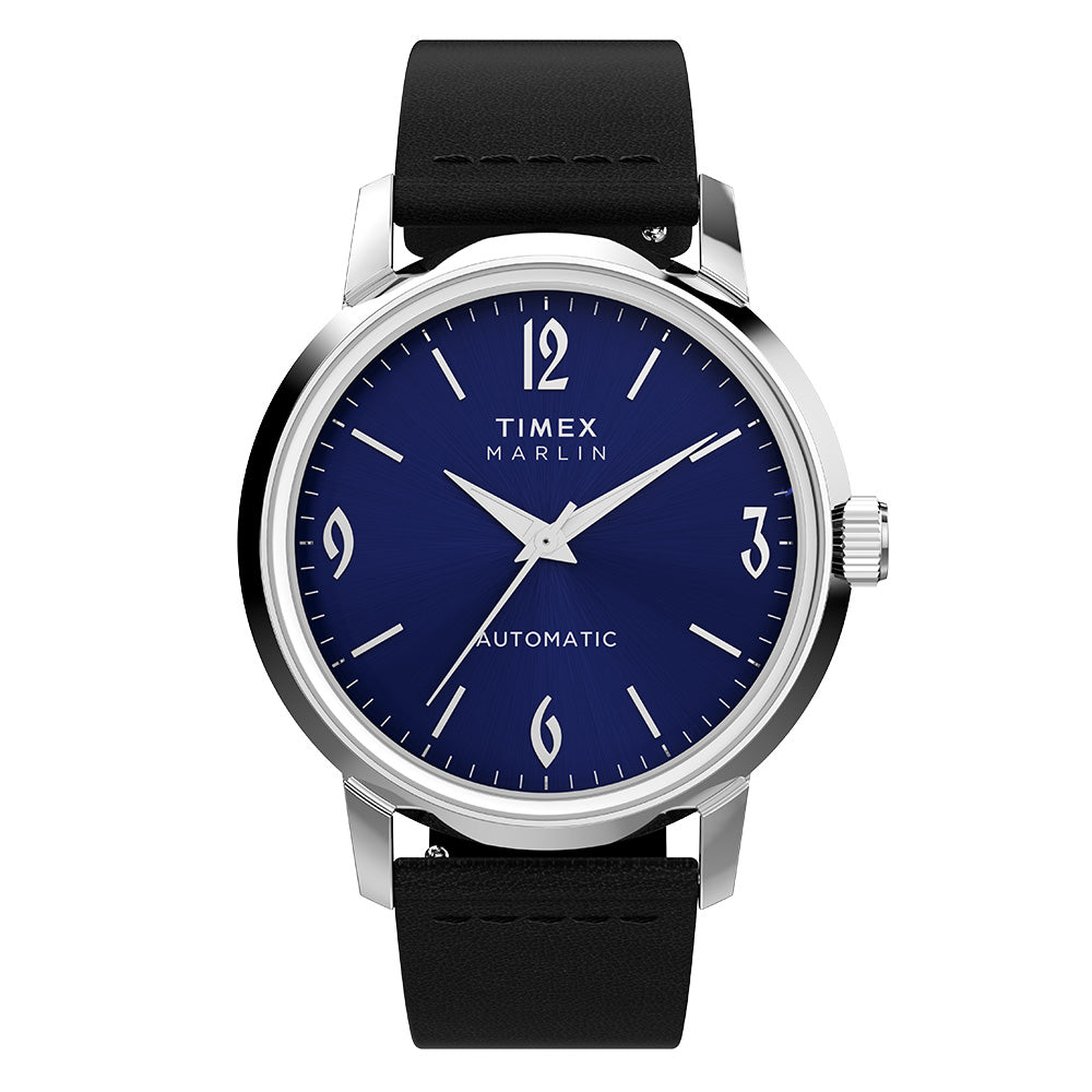 Timex Marlin Automatic 40mm Leather Band – Watch Republic PH