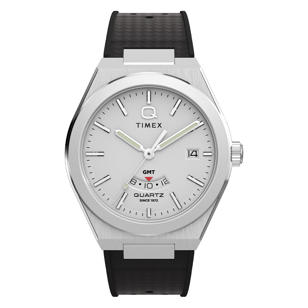 Timex Q Timex Continental Gmt 39mm Leather Band – Watch Republic PH