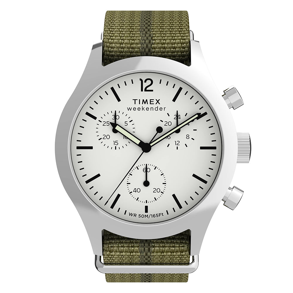 Timex Weekender Chronograph 40mm Fabric Band – Watch Republic PH