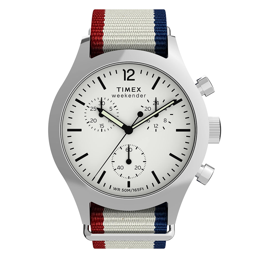 Timex Weekender Chronograph 40mm Fabric Band – Watch Republic PH