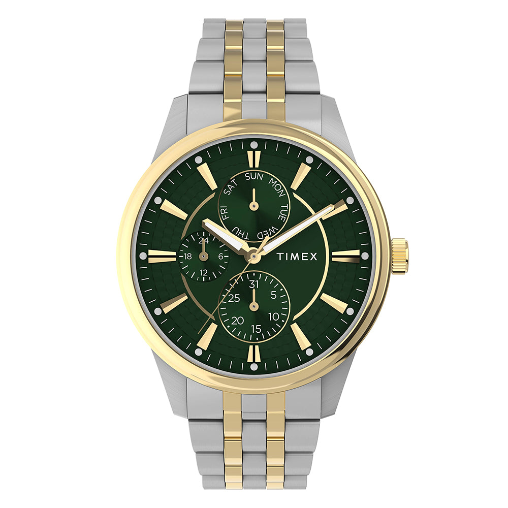Timex Chicago Multifunction 45mm Stainless Steel Band – Watch Republic PH