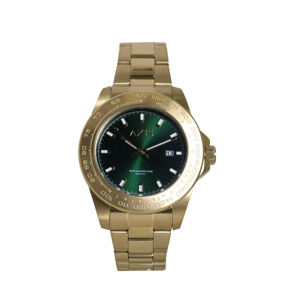 Axis Charles 3-Hand 44mm Stainless Steel Band – Watch Republic PH