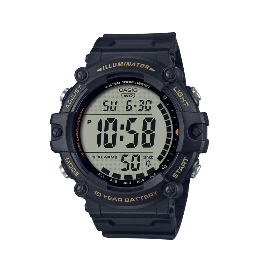 Casio Sports Digital Digital 51.3mm Resin Band – Watch Republic PH