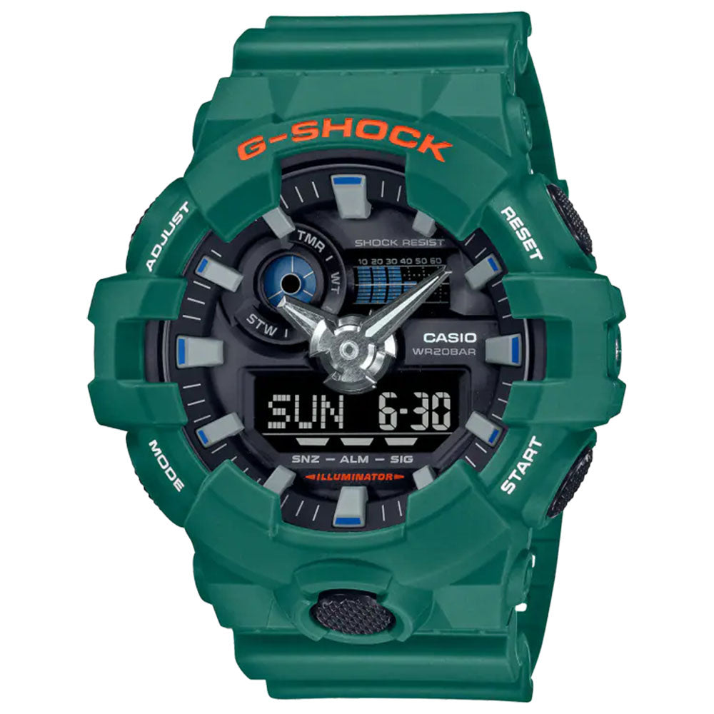Casio G-Shock Standard Analog-Digital Anadigi 53.4mm Resin Band – Watch ...