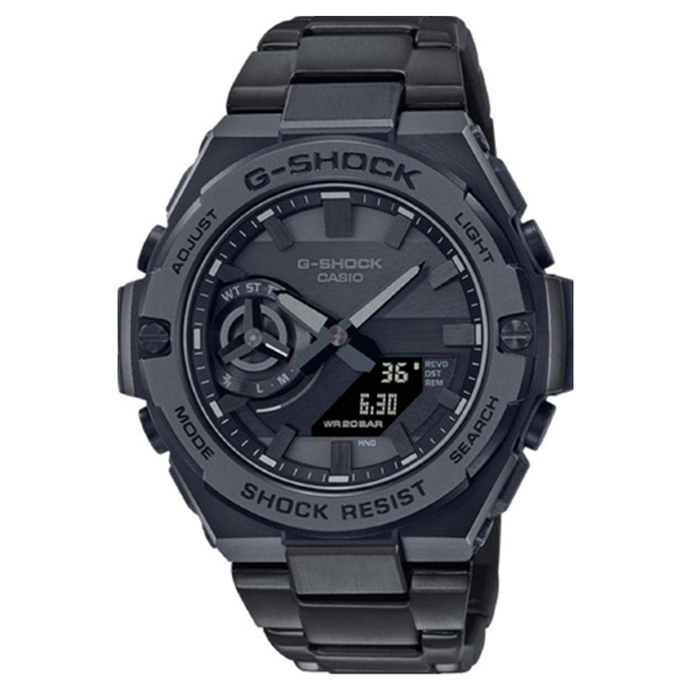 Casio G-Shock G-Steel Anadigi 48.9mm Stainless Steel Band – Watch ...