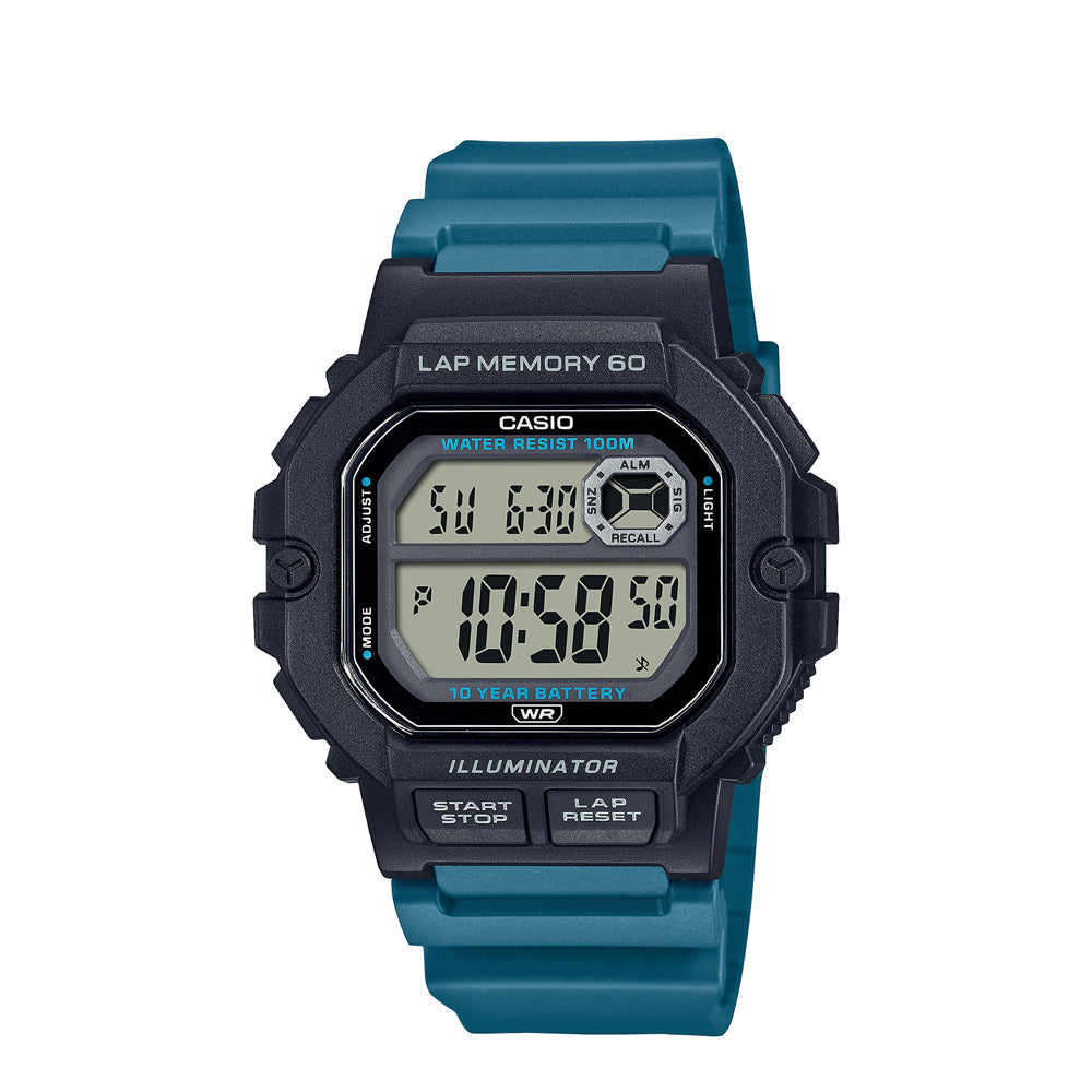 Casio Sports Digital Digital 44.5mm Resin Band – Watch Republic PH