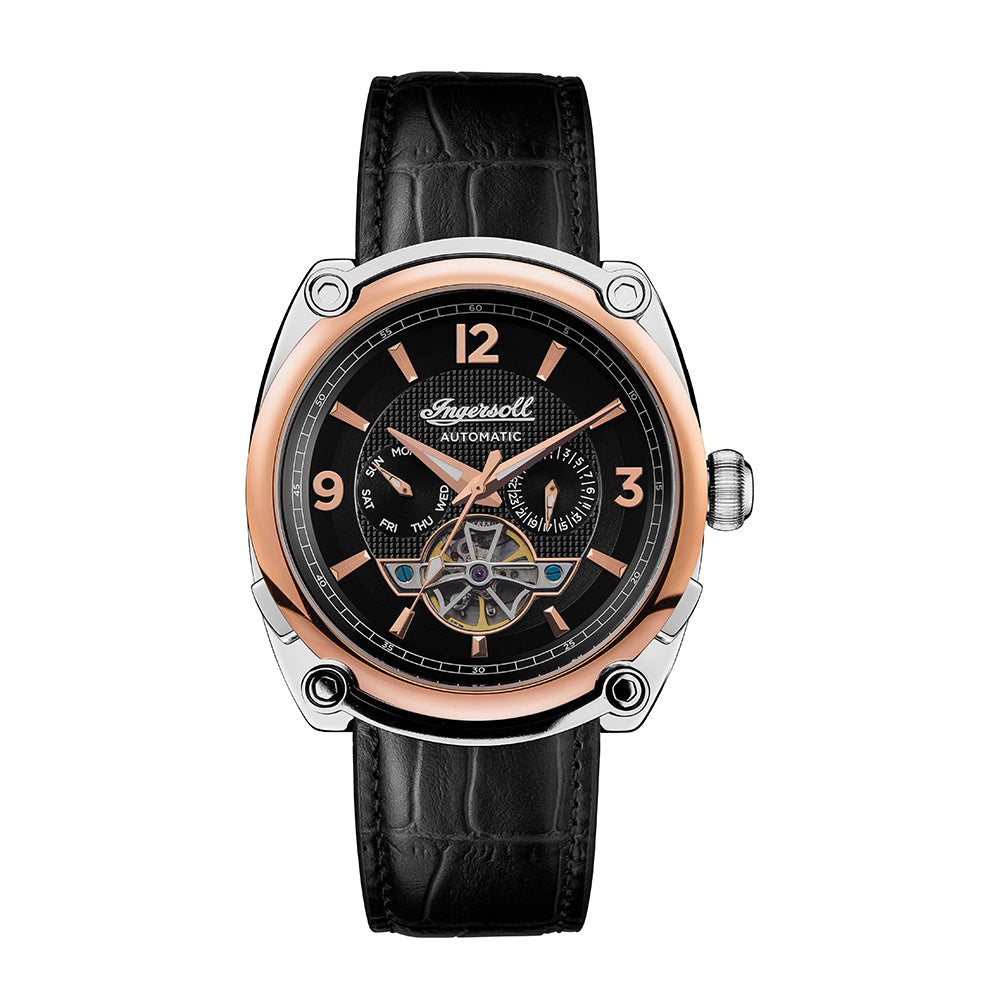 Ingersoll Michigan Multifunction 45mm Leather Band – Watch Republic PH