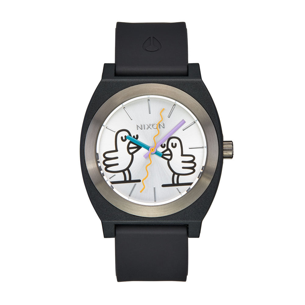 Nixon Time Teller Hannah Eddy 3-Hand 39.5mm Rubber Band – Watch Republic PH