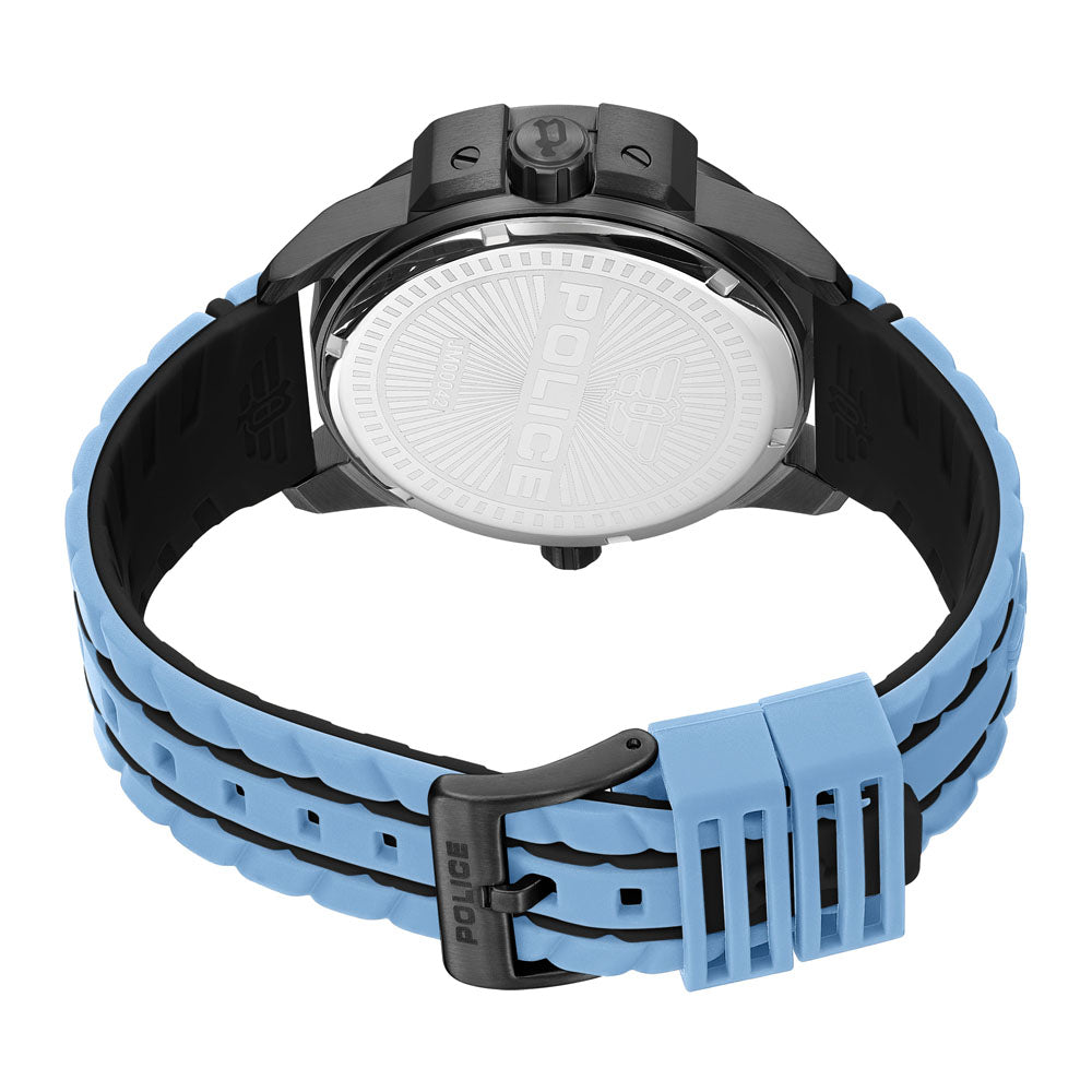 Police Underlined Date 46mm Rubber Band – Watch Republic PH