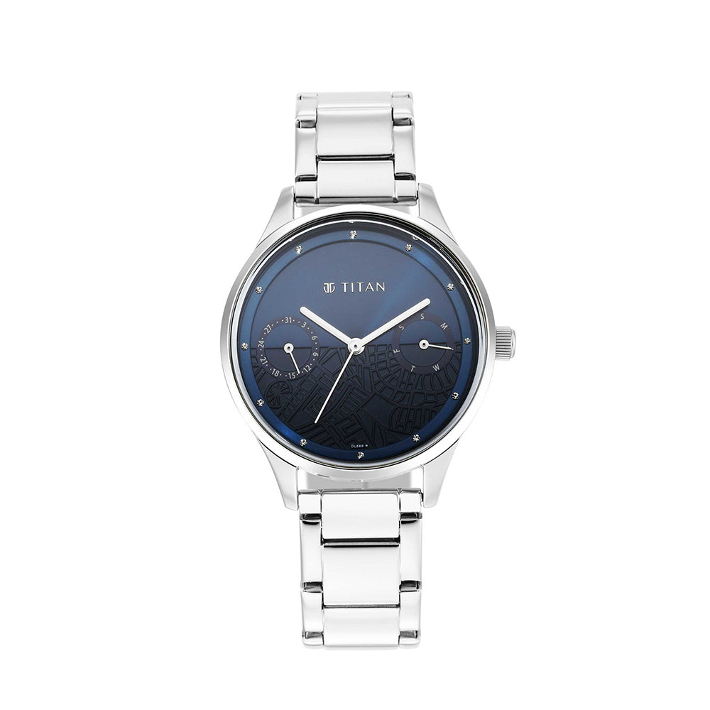 Titan Wander Multifunction 35mm Stainless Steel Band – Watch Republic PH