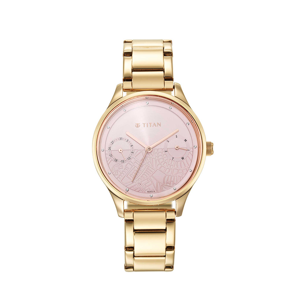 Titan Wander Multifunction 35mm Stainless Steel Band – Watch Republic PH