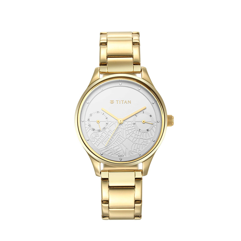 Titan Wander Multifunction 35mm Stainless Steel Band – Watch Republic PH