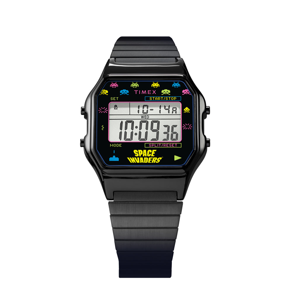 Timex Space Invader Digital 34mm Stainless Steel Band – Watch Republic PH