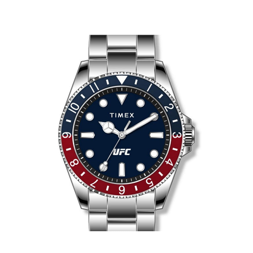 Timex Timex Ufc Debut 3-Hand 42.5mm Stainless Steel Band – Watch ...