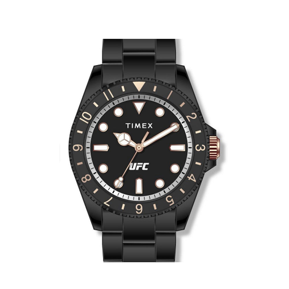 Timex Timex Ufc Debut 3-Hand 42.5mm Stainless Steel Band – Watch ...